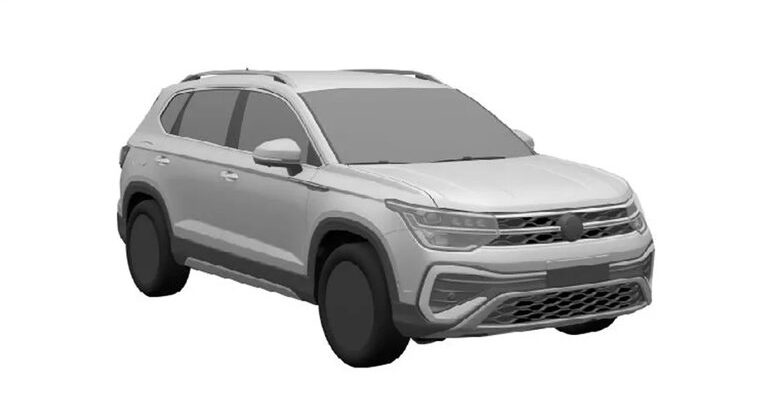 VW Taos 2024 - Versão renovada do Taos será lançada em breve no Brasil ...