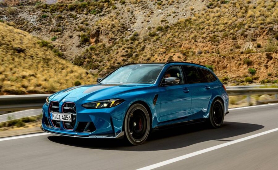 BMW M3 CS Touring 2025 com 550 cv e 4x4 é a perua mais divertida que ...