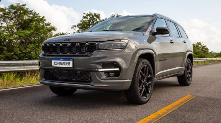 Jeep Commander 2026 - SUV vai ganhar visual renovado e sistema híbrido ...