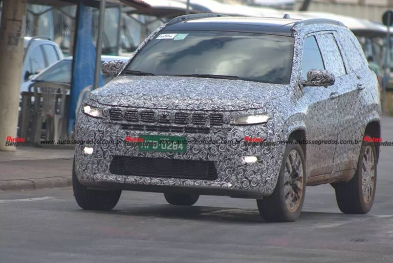 Jeep Commander 2026 - SUV vai ganhar visual renovado e sistema híbrido ...